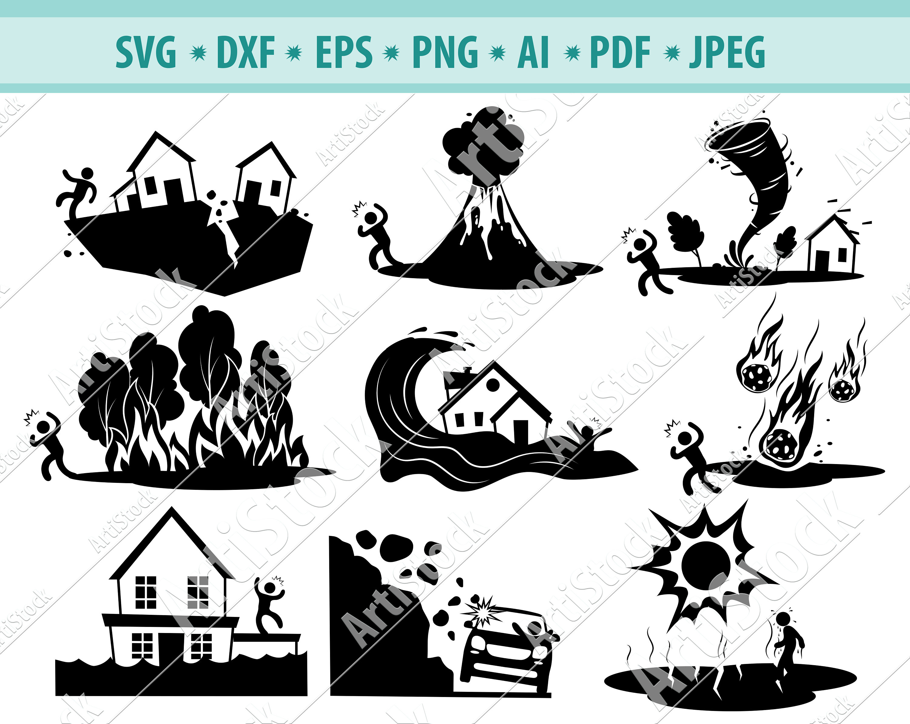 Natural Disaster Clipart