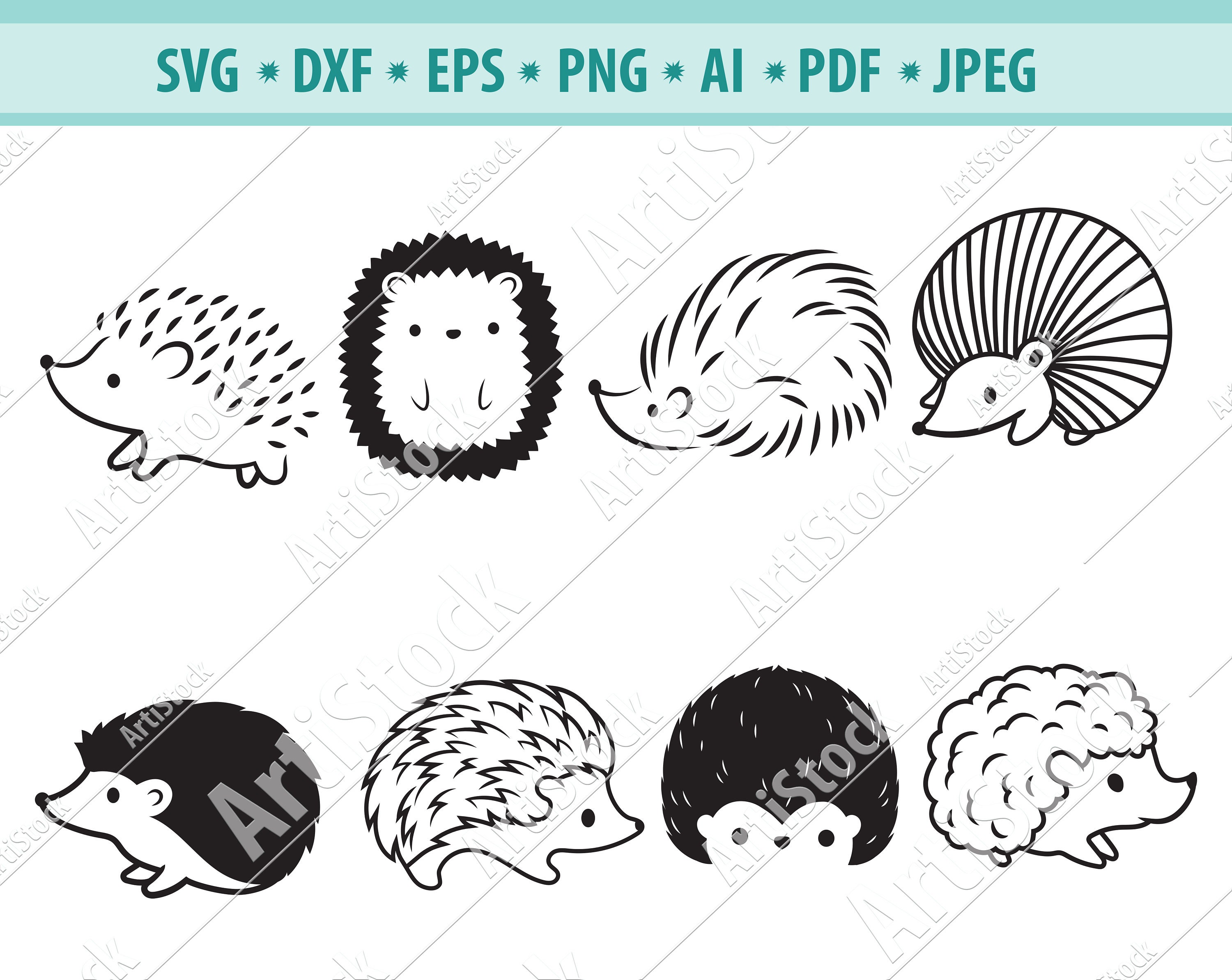 Hedgehog SVG Cute Hedgehog Svg Hedgehog Cut File Lovable - Etsy UK