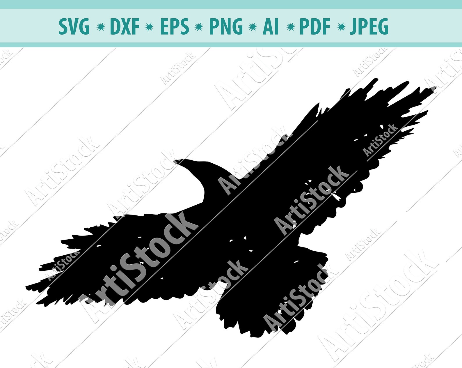 Raven SVG, Crow Svg, Raven Clipart, Raven Files for Cricut, Raven Cut ...