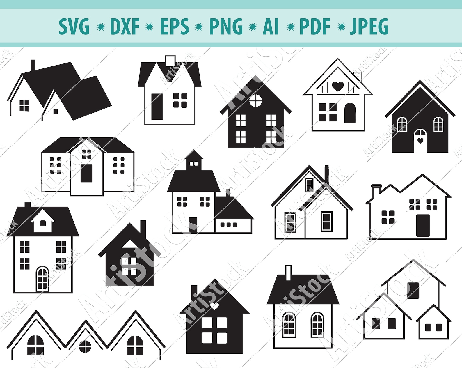 Haus Svg, Gebäude Svg, Haus Png, Architektur Svg, Silhouette Gebäude ...
