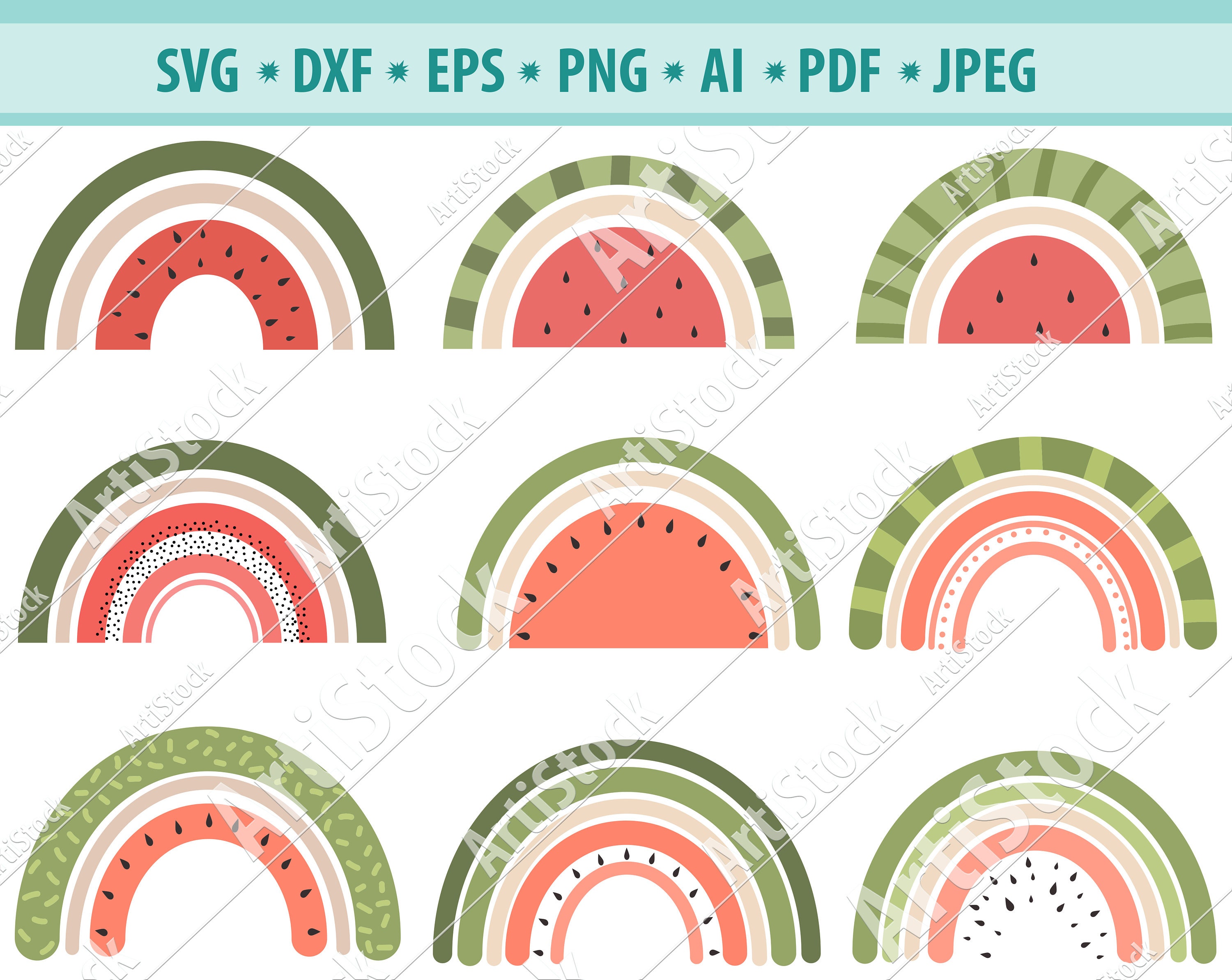 Rainbow SVG File Baby Shower Svg Rainbow Cut File Rainbow | Etsy