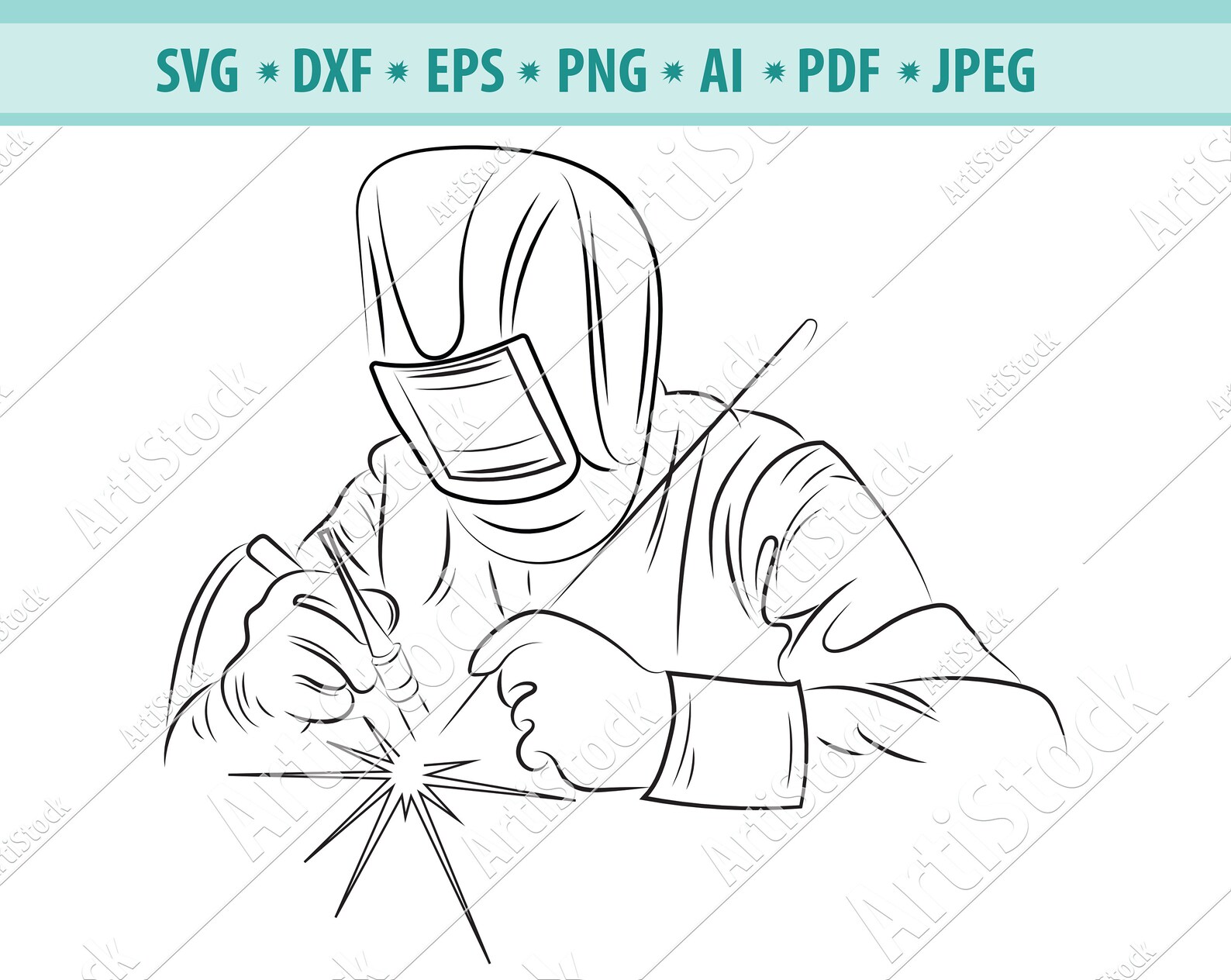 Welderwelder Svgwelding Argonelectric Weldingwelding - Etsy