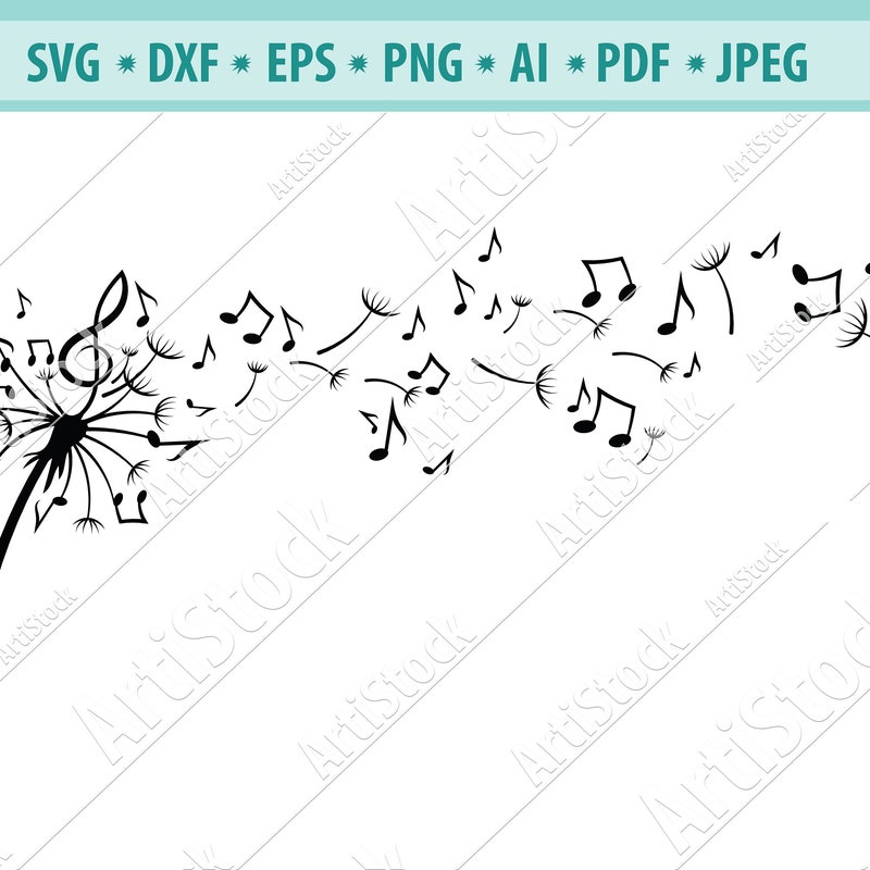 Music Notes Decal - Etsy