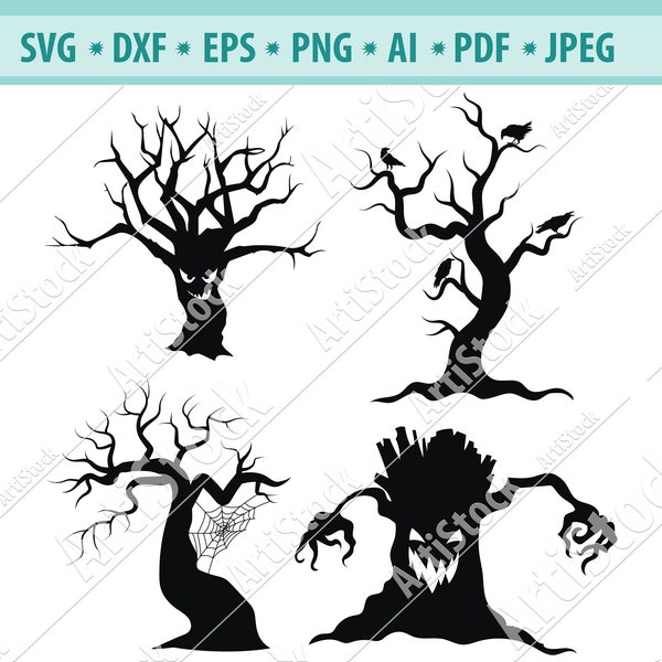 Haunted Tree - Etsy