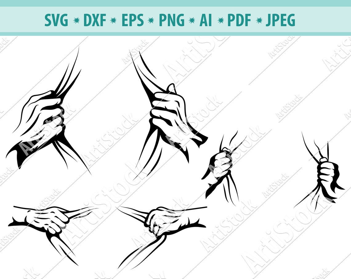 Tear Open Shirt Svg Hands Rip Svg Tear Away Svg Ripped - Etsy