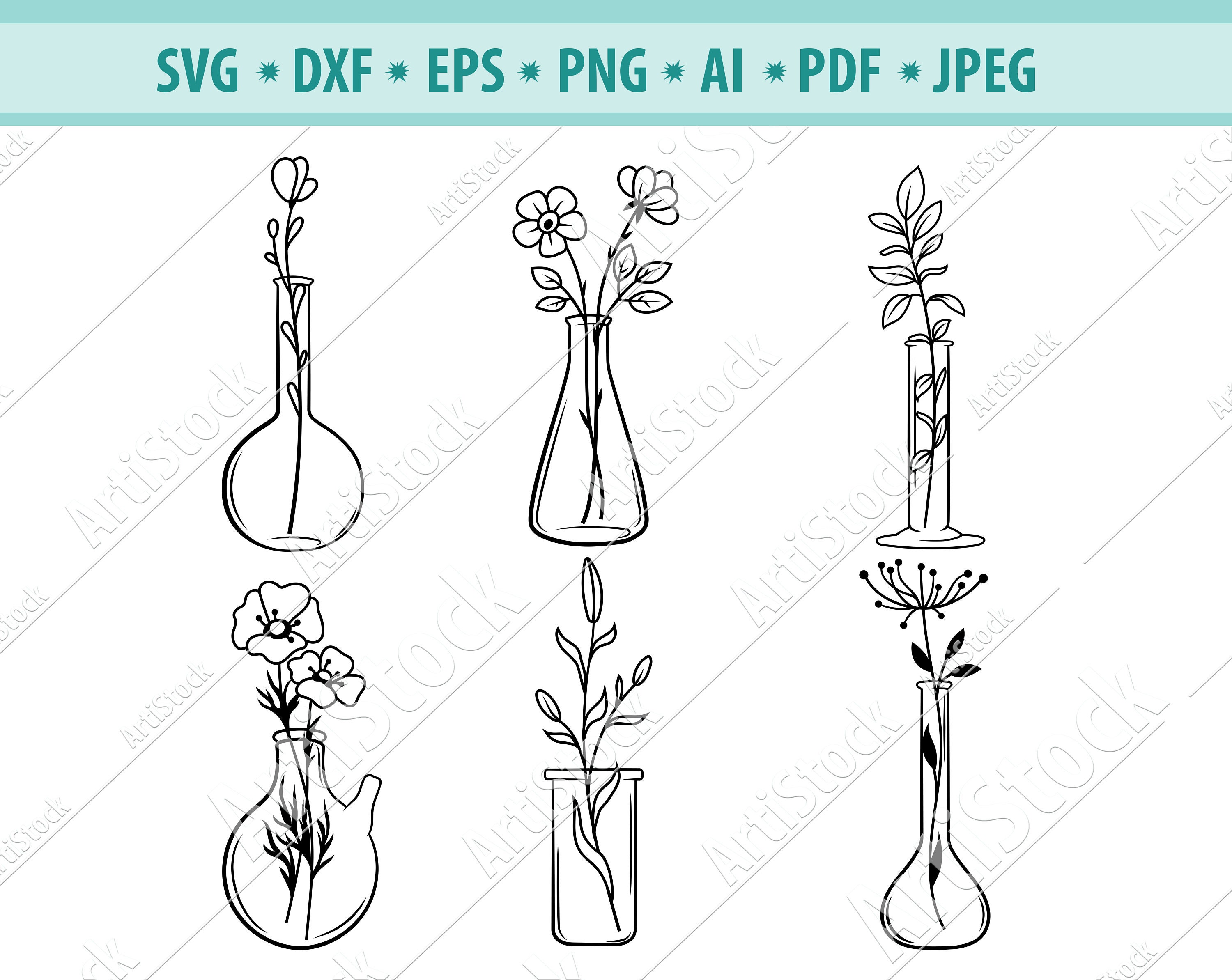 Science Clipart Pics Of Flowers