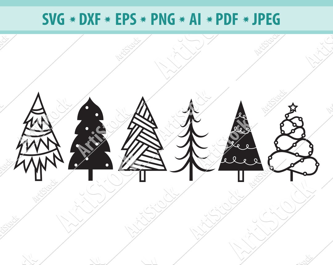 Plotterdatei Tannenbaum Plotterdatei Weihnachtsbaum - Etsy.de