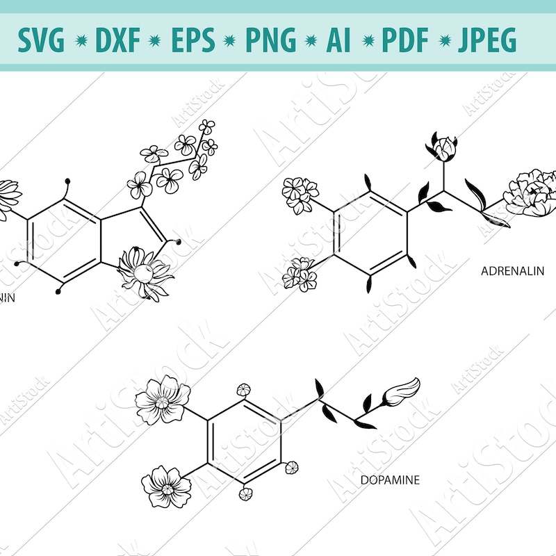 Dopamine Svg - Etsy