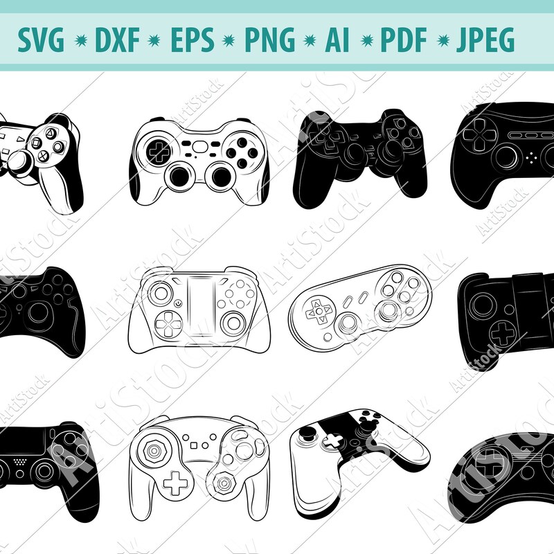 Ps4 Controller Template - Etsy