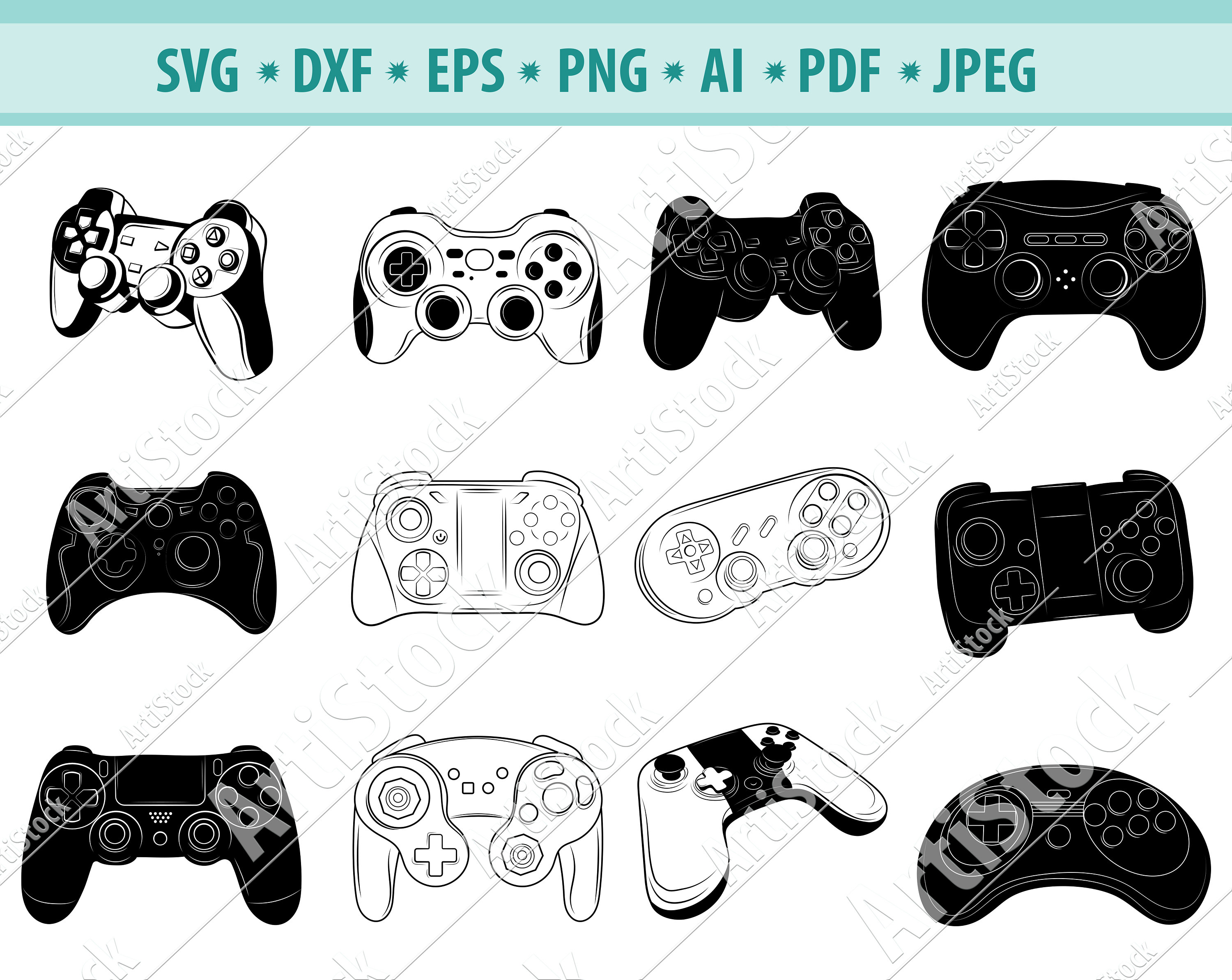 Game Controller SVG/ Joystick Svg/ Ps4/ Playstation/ Clipart/ - Etsy Game Controller SVG/ Joystick Svg/ Ps4/ Playstation/ Clipart/ - Etsy