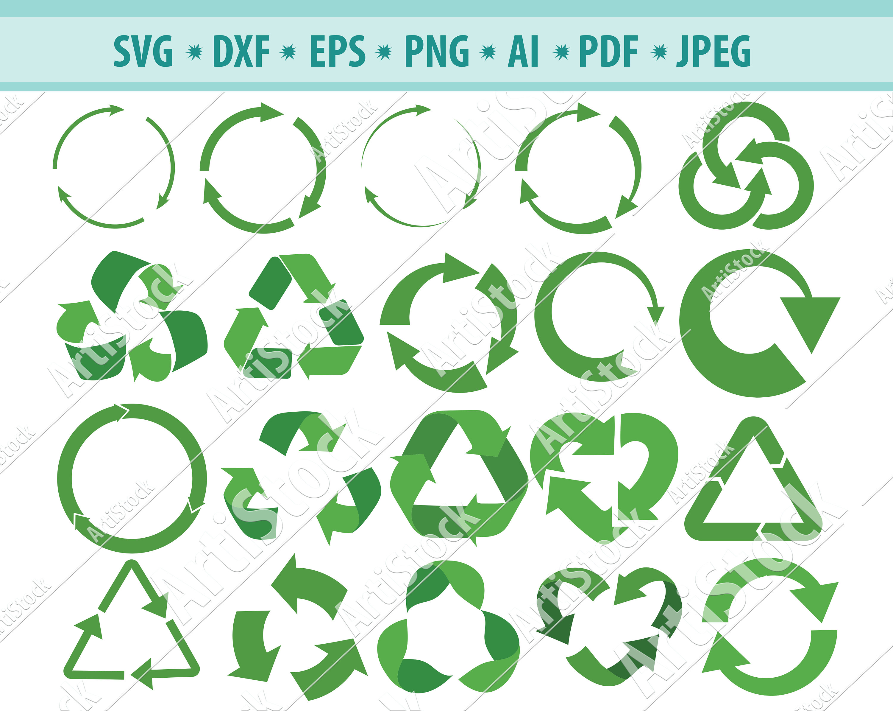 Environmental SVG Png Recycling SVG Eps Jpg Instant Download Dxf ...