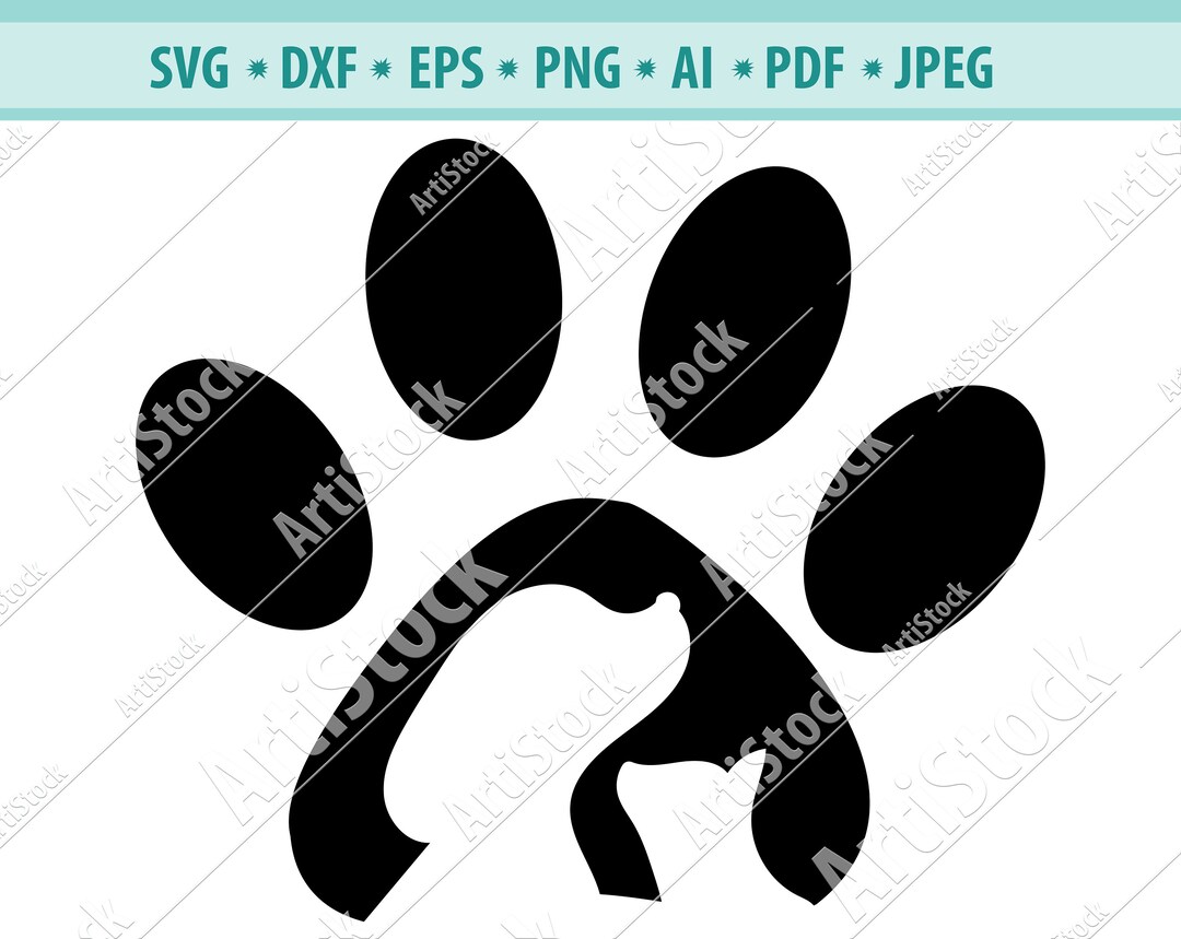 Cat & Dog SVG DXF PNG Cricut Silhouette Cut Files, Paw Medical Pet ...