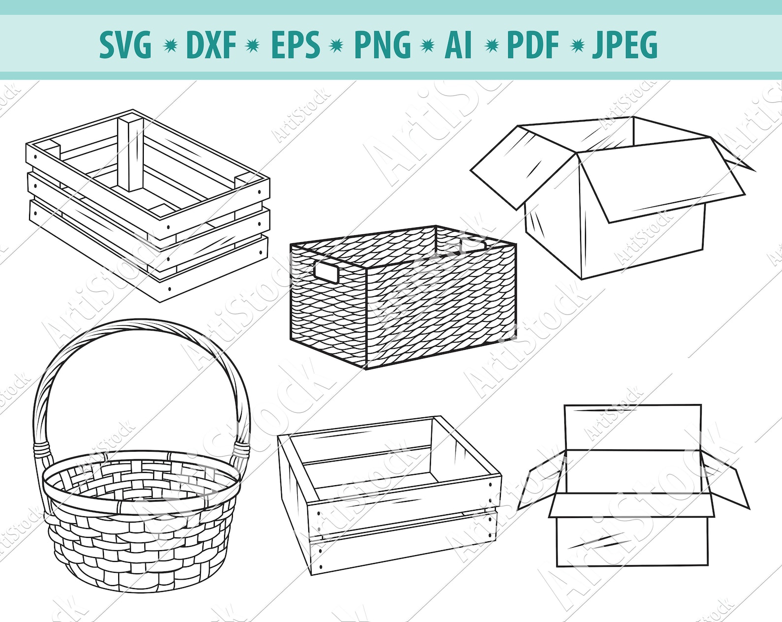 Box Svg File Cardboard Box Svg Package Box Svg Box Clipart | Etsy Australia