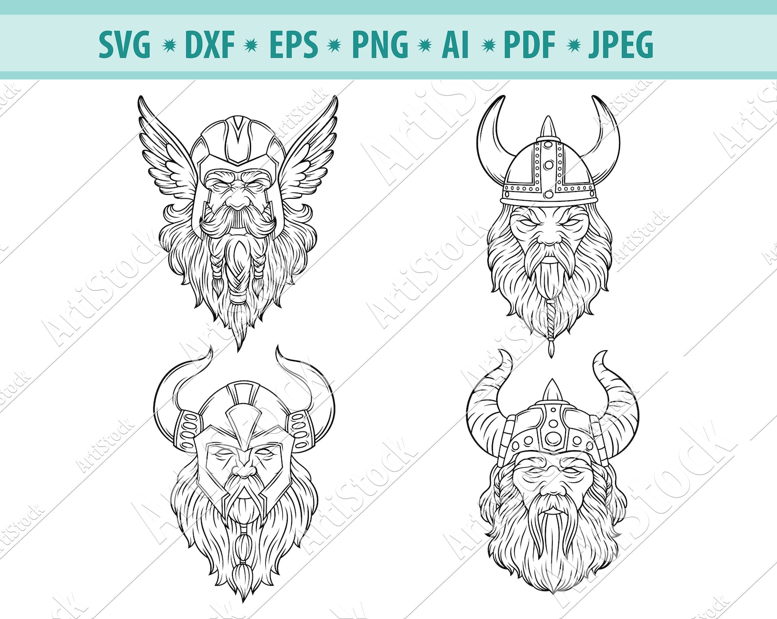 Viking SVG, Nordic Vikings Svg, Viking Helmet Svg, Viking Celtic Svg ...