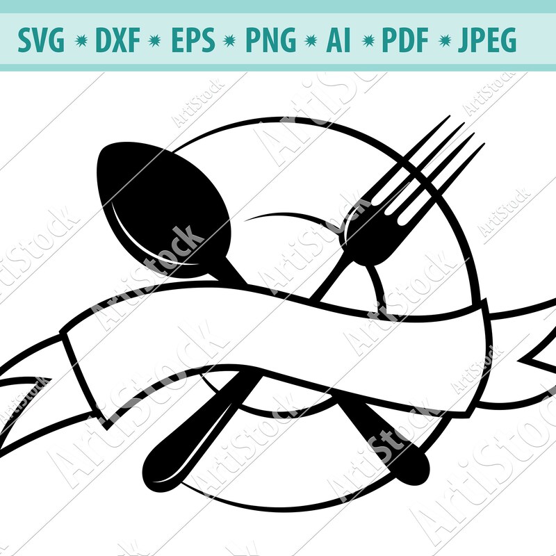 Fork Stencils - Etsy