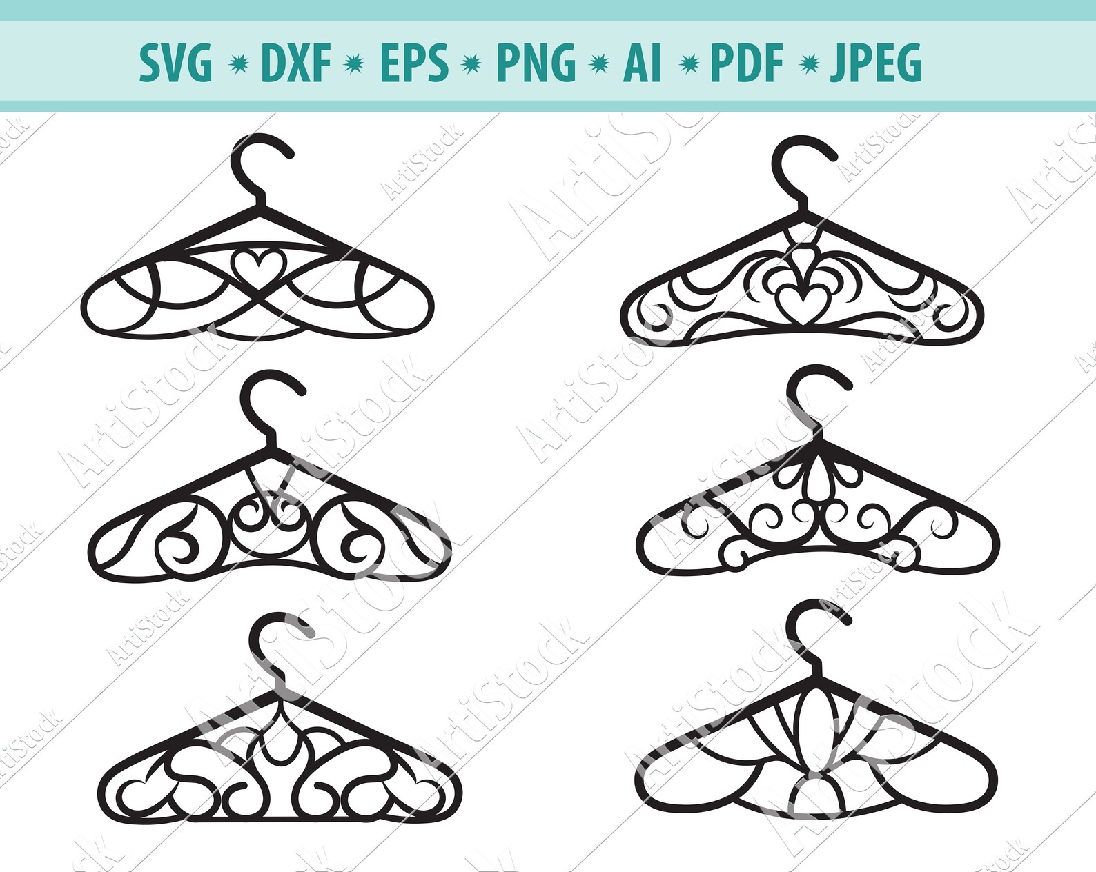 Hangers Svg Clothes Hangers Svg Closet Svg Wardrobe Svg - Etsy
