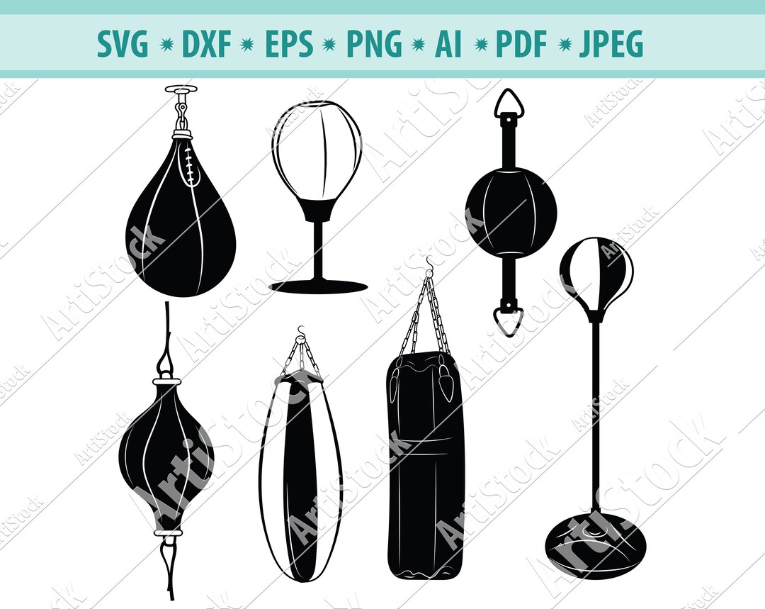 Punching Bag Boxing Box Boxer Heavy Sport Training Exercise Glove ...