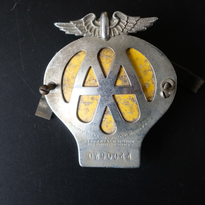 Vintage Aa Badge - Etsy UK