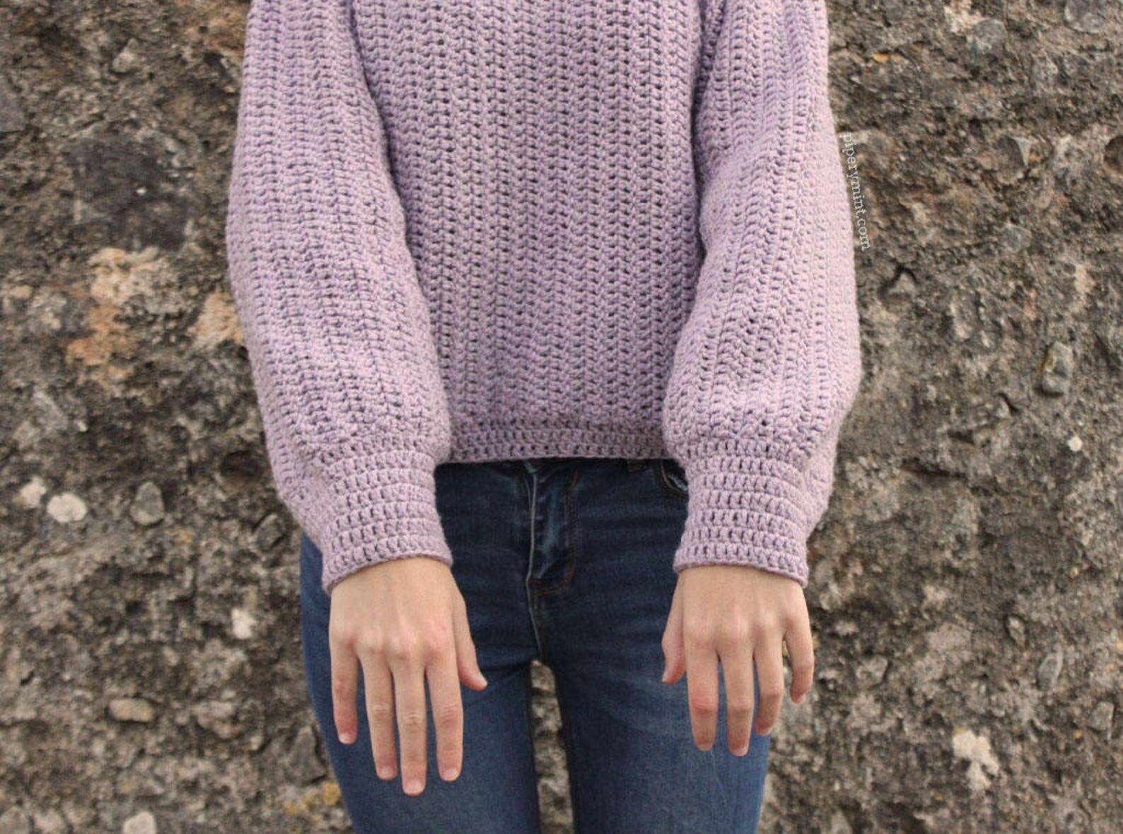 PDF Crochet Pattern Sweater Made My Day Sizes S,M,L Piper and Mint - Etsy