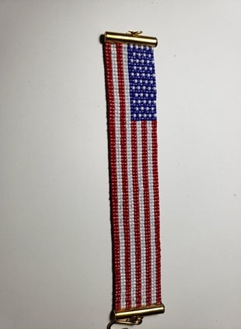 American Flag Loom Pattern INSTANT DOWNLOAD - Etsy