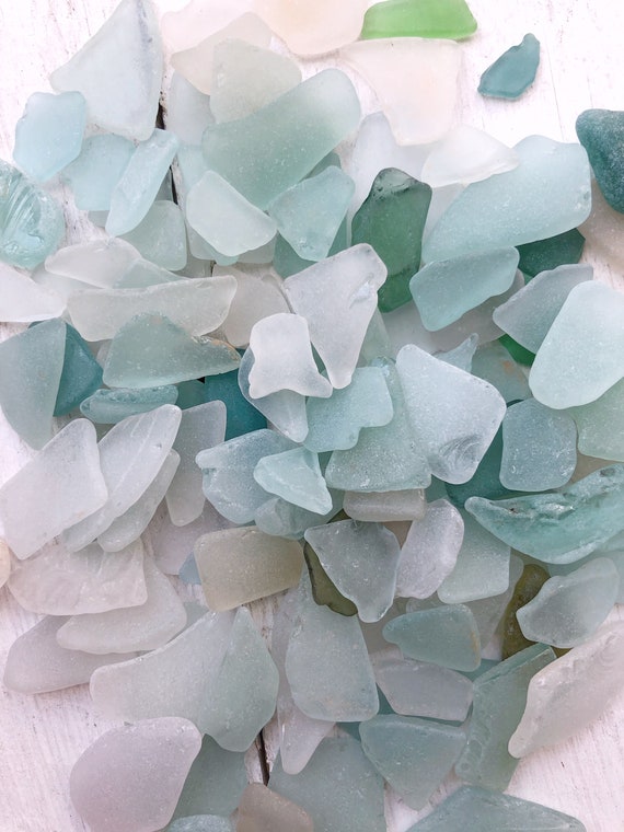 Sculpting & Forming Mosaic Making 50pcs sea glass colorful glass craft ...