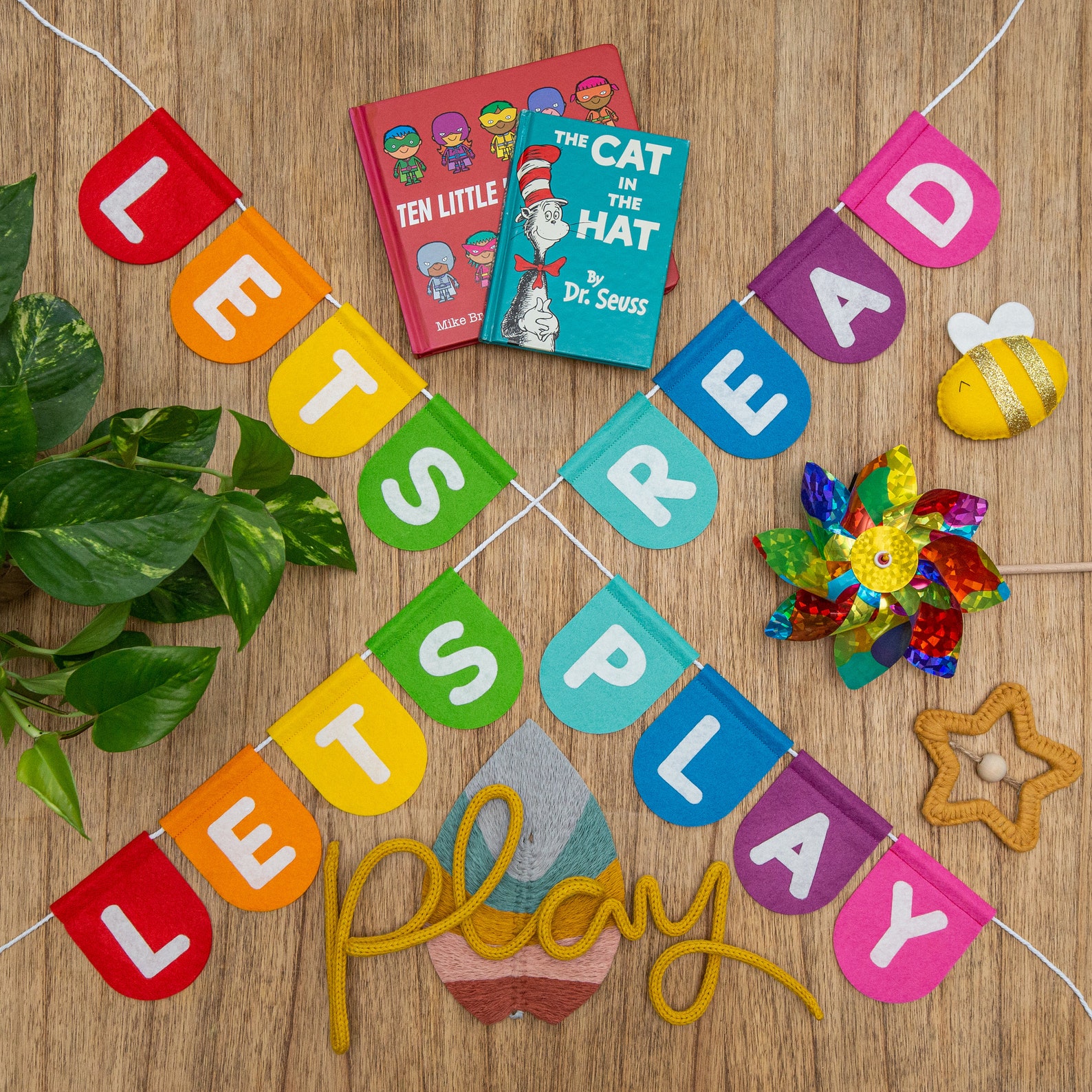 Custom Word Bunting. Felt Nursery Decor. Personalised Garland Wall ...