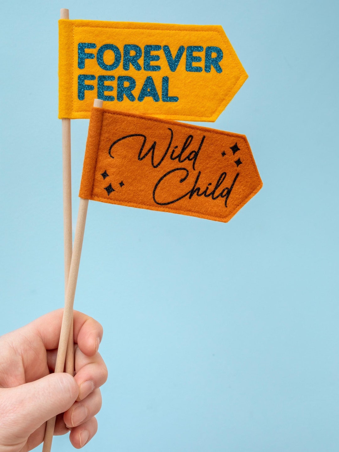 Custom Kids Room Flags. Personalised Nursery Decorations. Colourful ...