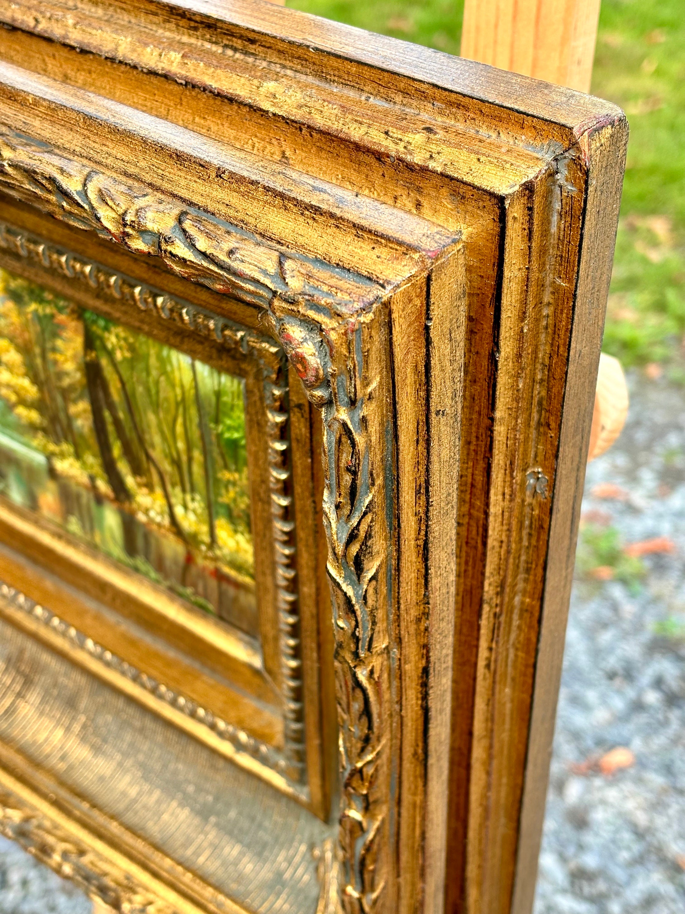 R. Pilon, 20th Century Canadian Artist, Oil on Wood Panel Autumn ...