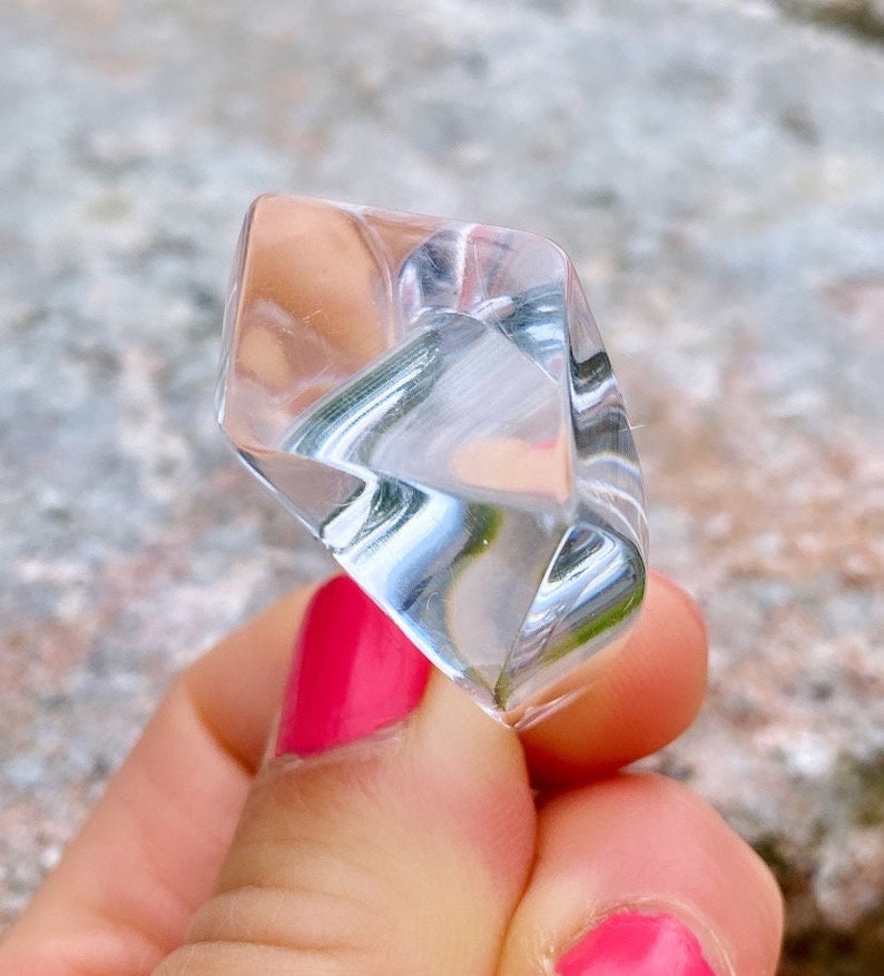 Vintage Translucent Lucite Diamond Shape Ring Size 6 #558 - Etsy