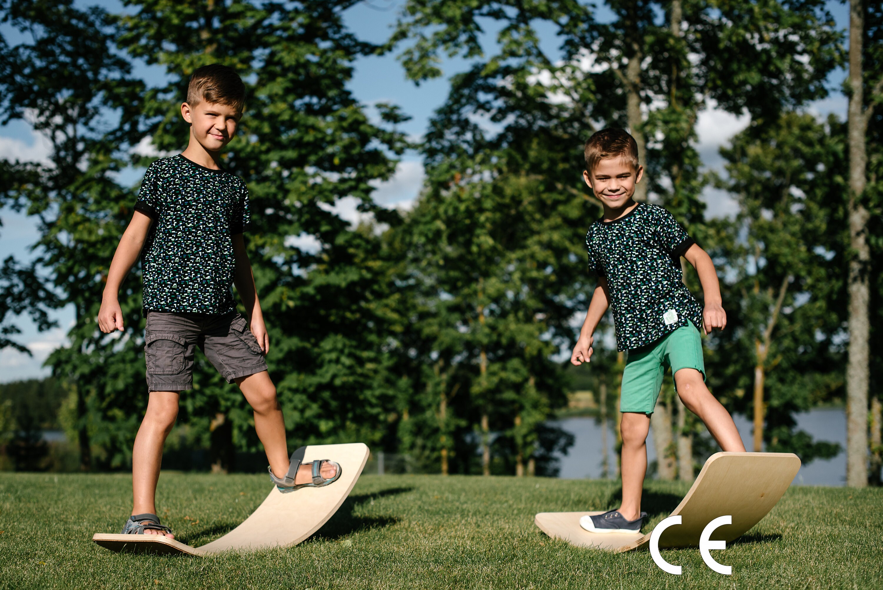 Balance Board / Rocking Board / Wywywu / Wooden Board / - Etsy