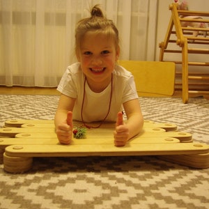 Wooden Balance Beam Balance Path Montessori Toy Balance - Etsy