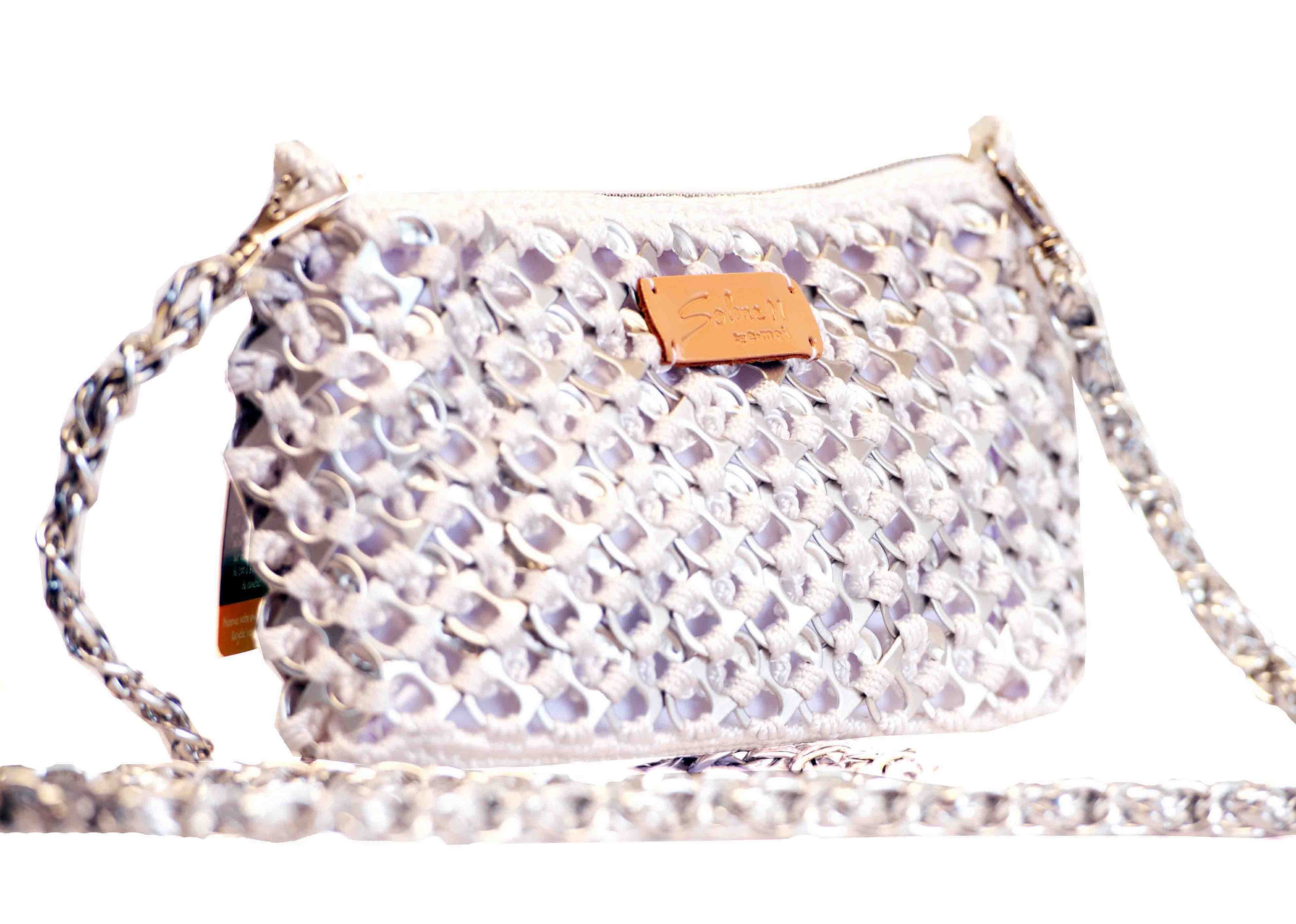 Pochette Crochet Pop-tabs Solene M/ Pop Tab Purse Solene M - Etsy