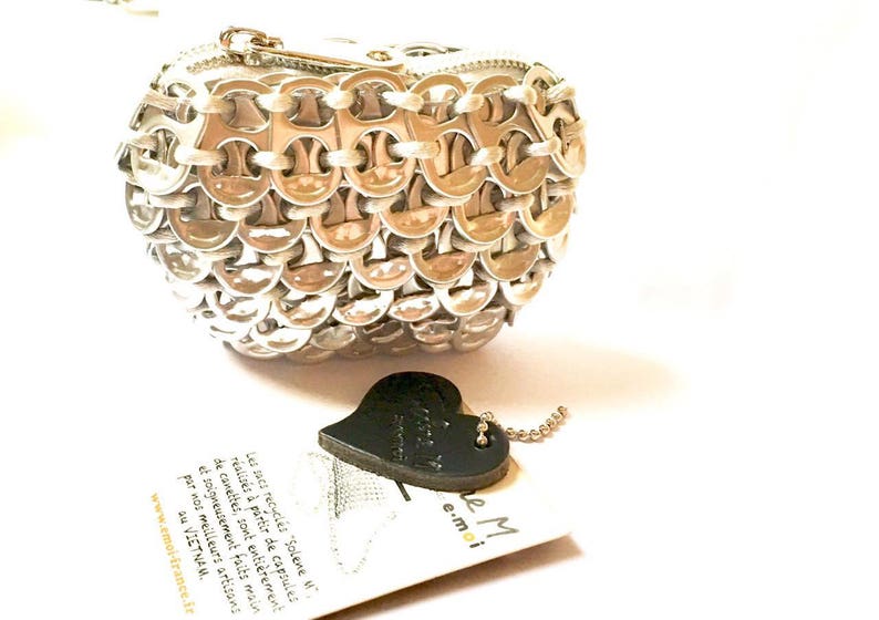 Pop Tabs Coin Purse Solene M / Porte Monnaie En Capsules De Canettes ...