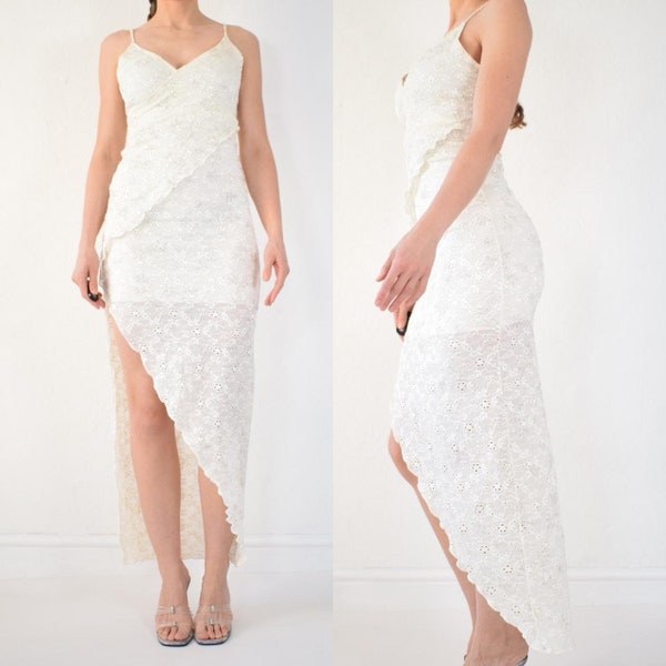 Wedding Dress Y2k - Etsy UK