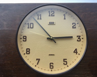 Retro wall clock | Etsy