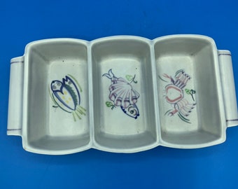 3 Section Dish - Etsy