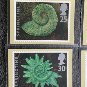 Royal Mail Stamp Postcard Series Springtime March 1995 5 - Etsy