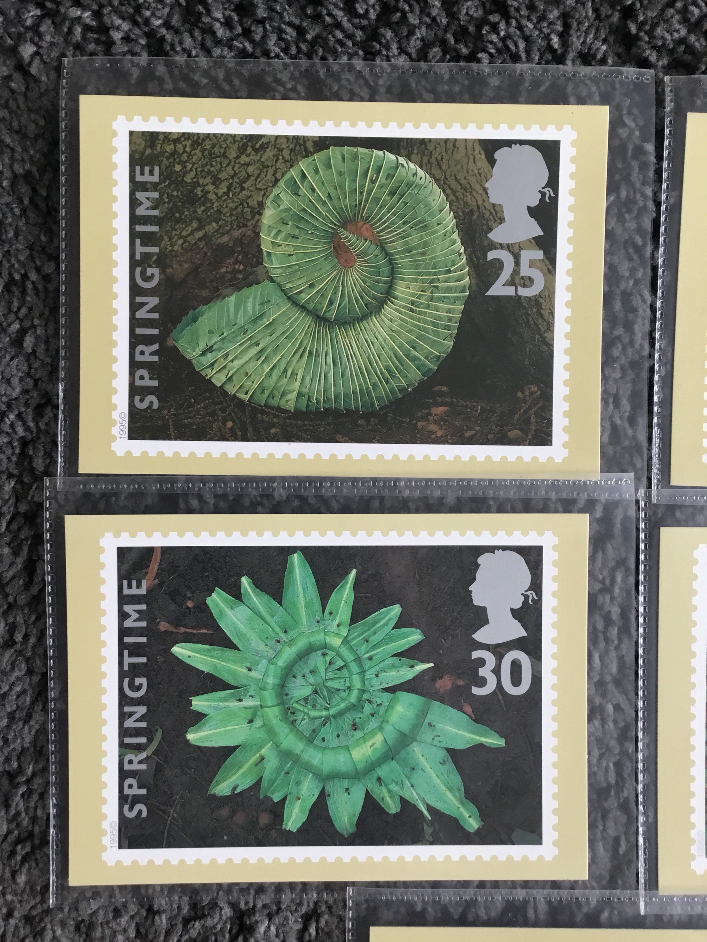 Royal Mail Stamp Postcard Series Springtime March 1995 5 - Etsy