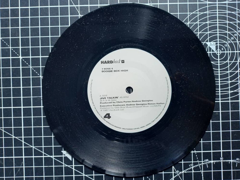 Jive Talk Boogie Box High 7 Vintage Records - Etsy