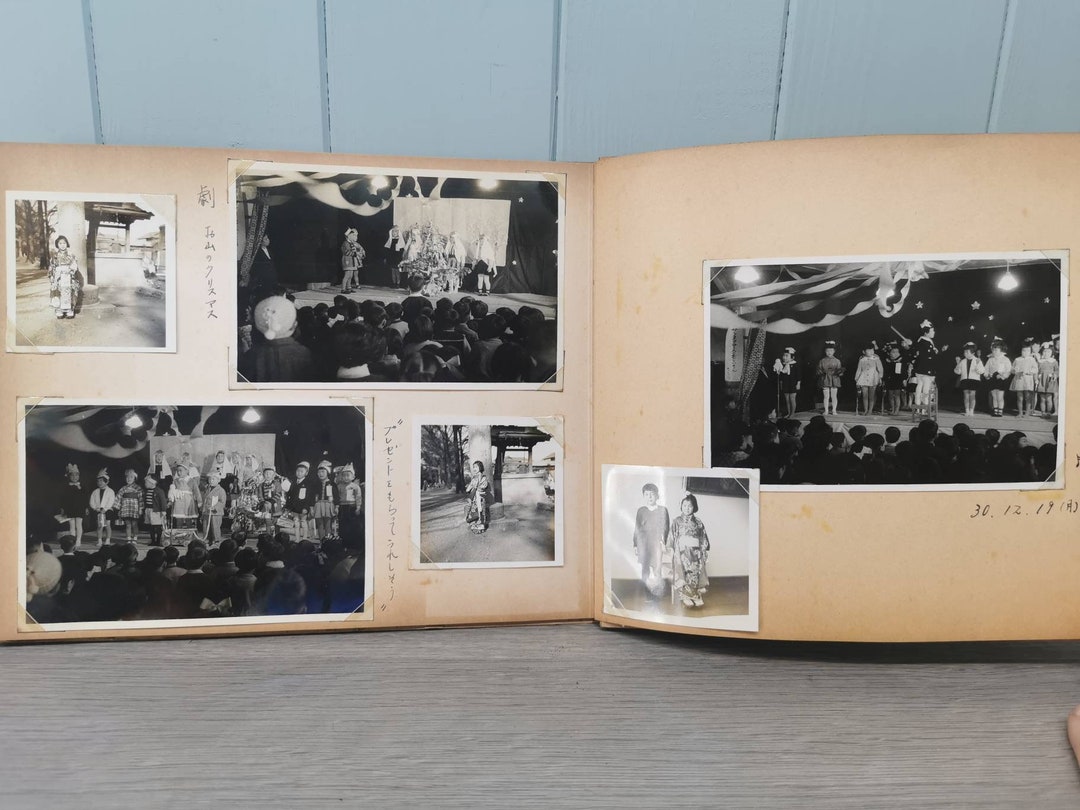 Vintage Japanese School Book, Looks to Be Based Around a School Play ...