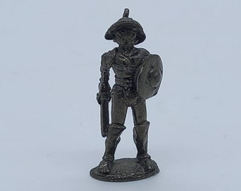 Set of 4 Roman Military Pewter Figures - Etsy