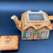 Small Cute Cottage Teapot, 11.6cm Tall Beige / Tan, House Teapot - Etsy