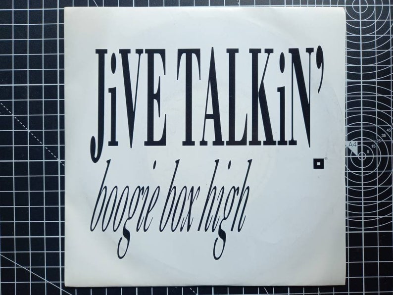 Jive Talk Boogie Box High 7 Vintage Records - Etsy