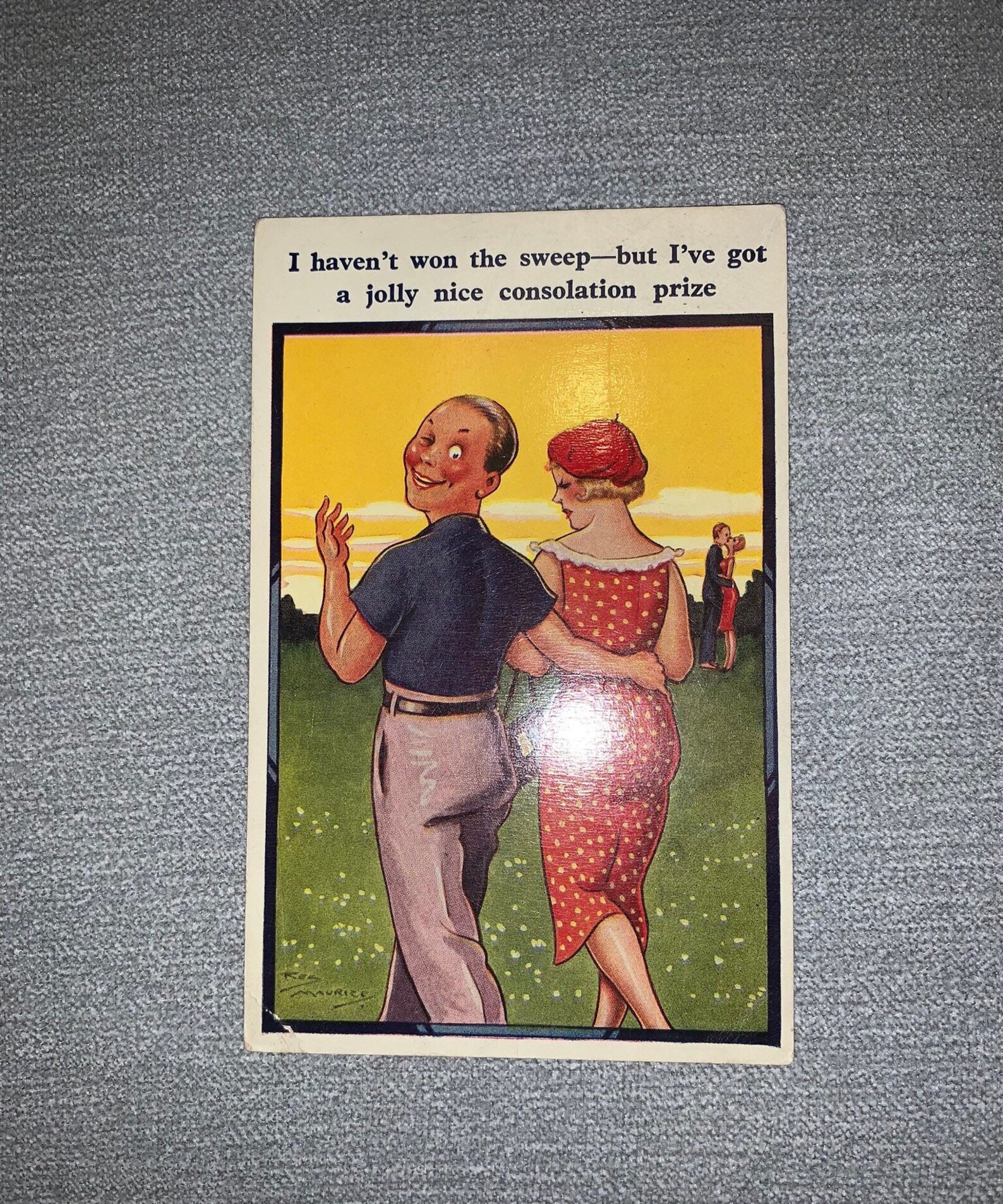 Risqué 1950s Cartoon Postcard Quirky Funny Quotes Etsy Uk