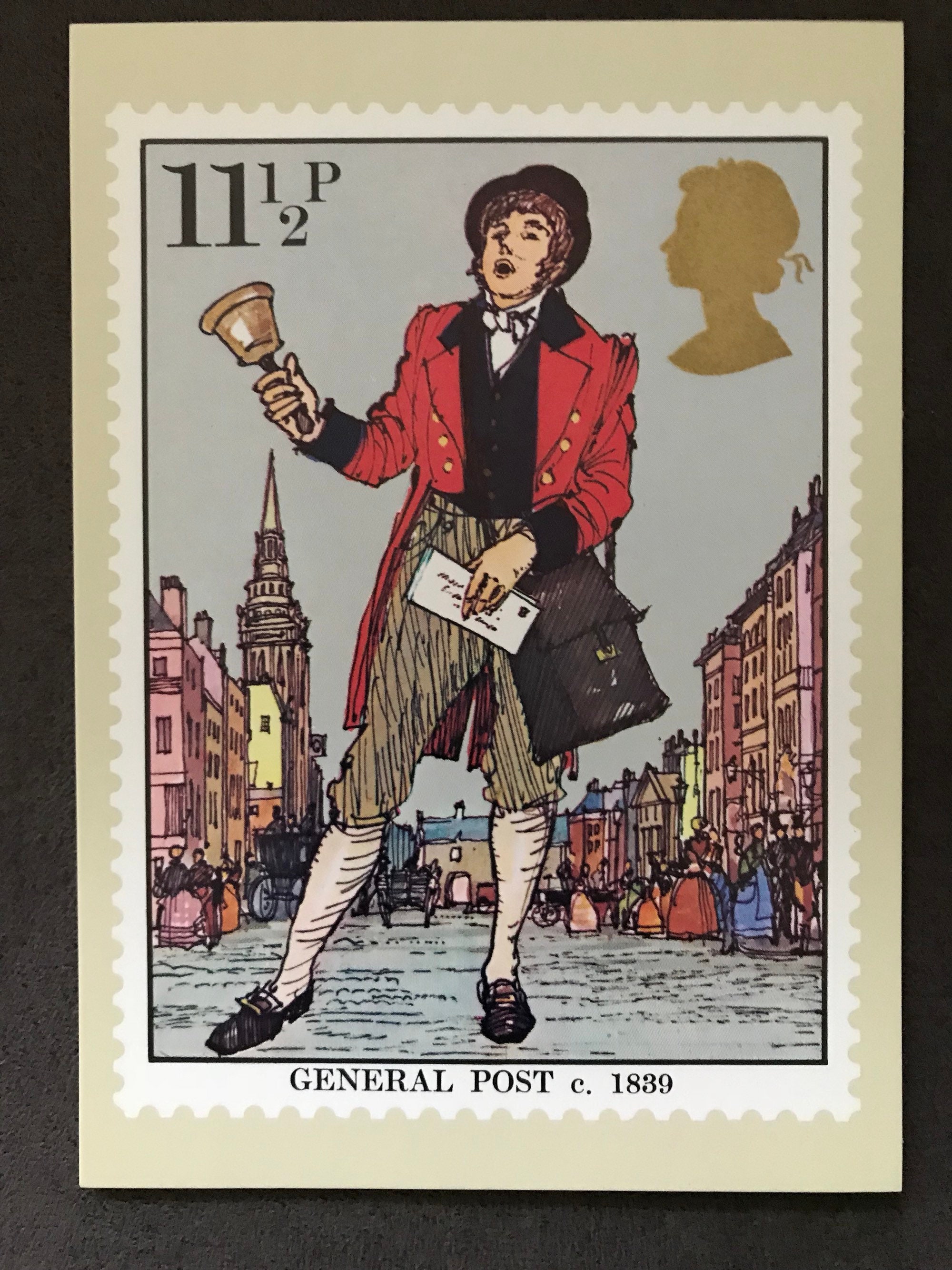 Royal Mail Stamp Postcard Series Sir Rowland Hill August - Etsy