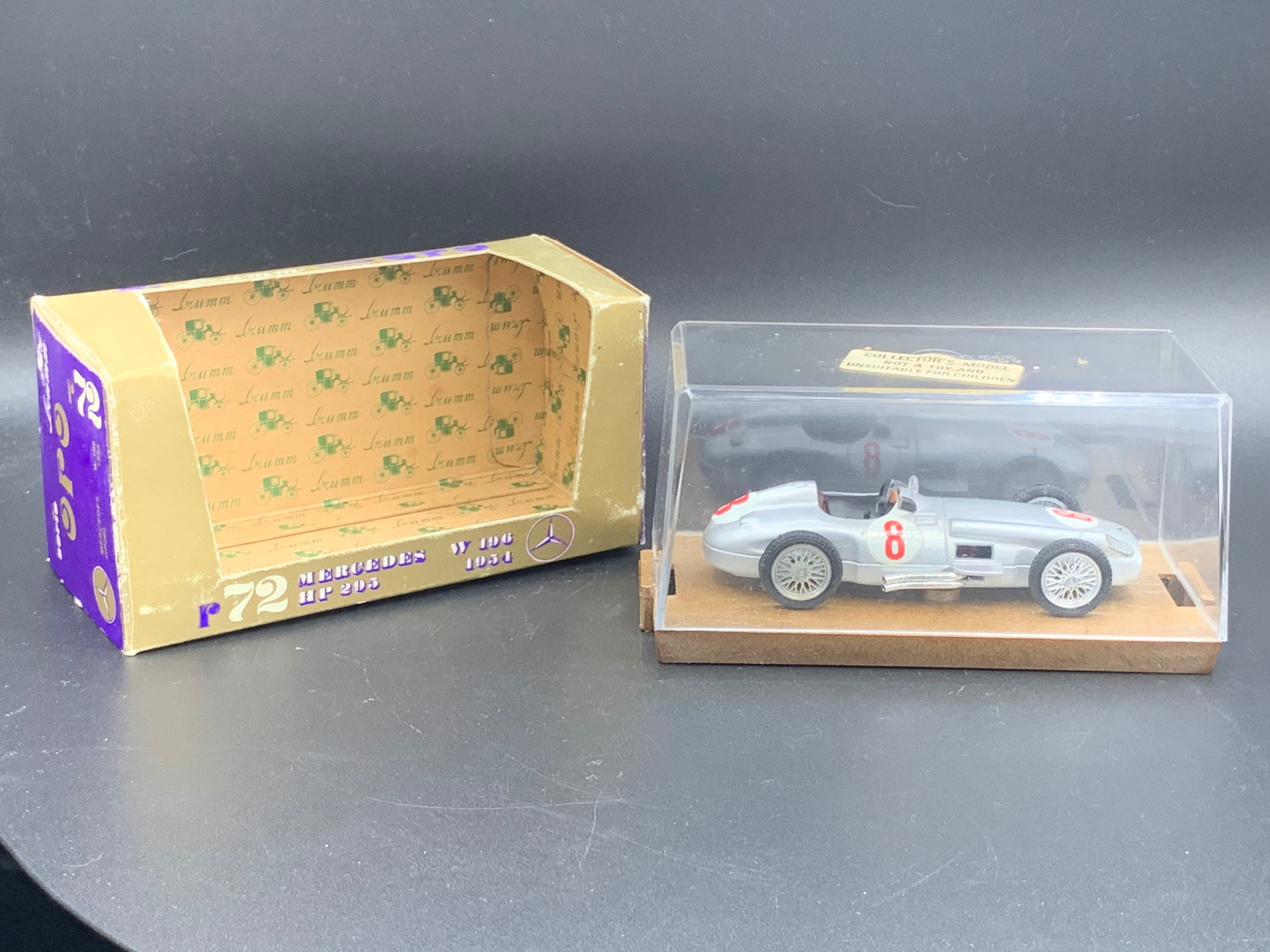Brumm Serie Oro Mercedes W196 HP295 1954 Vintage Model Car | Etsy