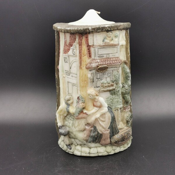 Carved Candle - Etsy