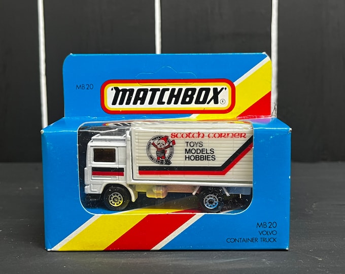 1981 Matchbox Volvo Container Truck MB20 Sealed in Original Box - Etsy
