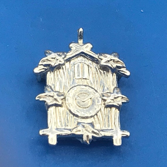 vintage solid silver cuckoo - Gem