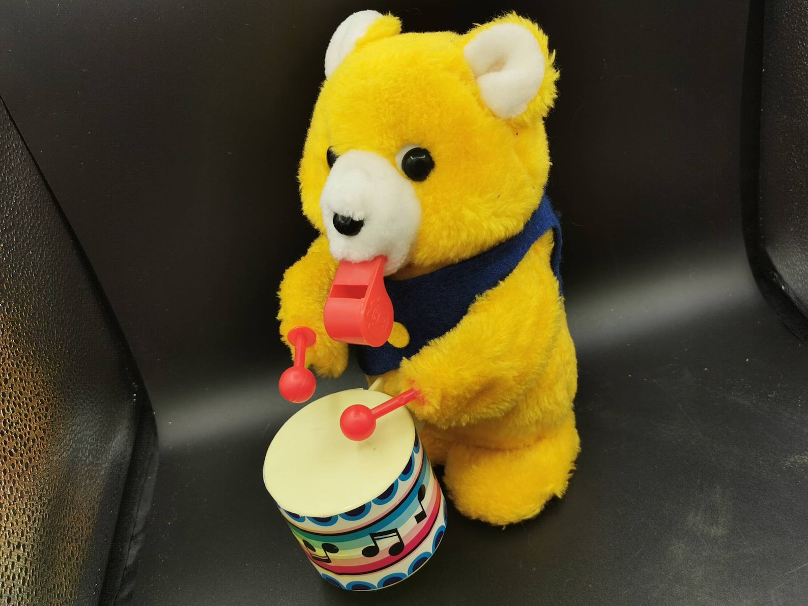 Vintage Battery Operated Marching Band Musical Teddy Not - Etsy